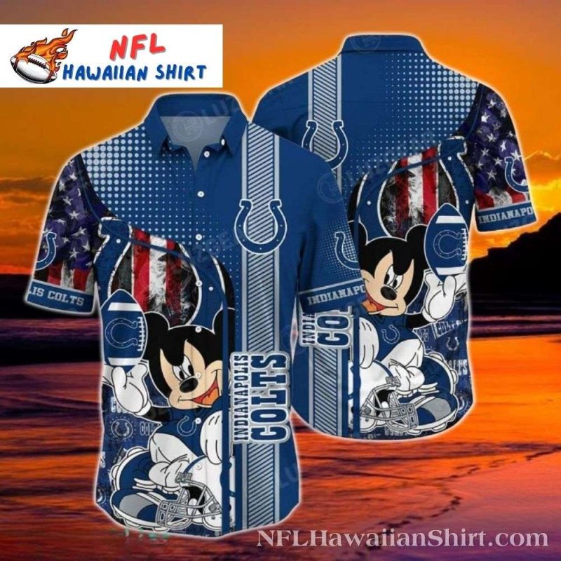 Animated Icon With Stars – Mickey Indianapolis Colts Fan Exclusive ...