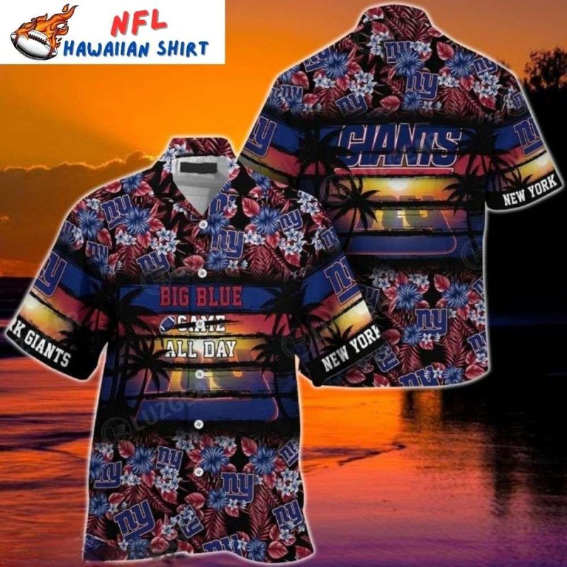 Big Blue Game All Day – New York Giants Hawaiian Shirt - Hot Sale 2026