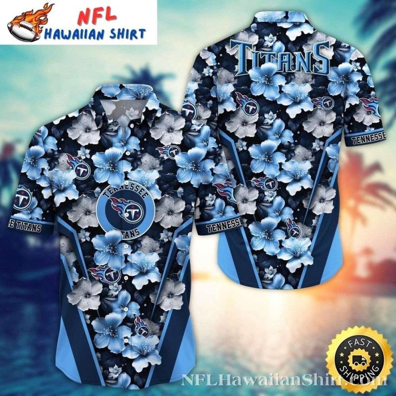 Blue Rose Titans Tribute – Hawaiian Titans Shirt - Hot Sale 2025