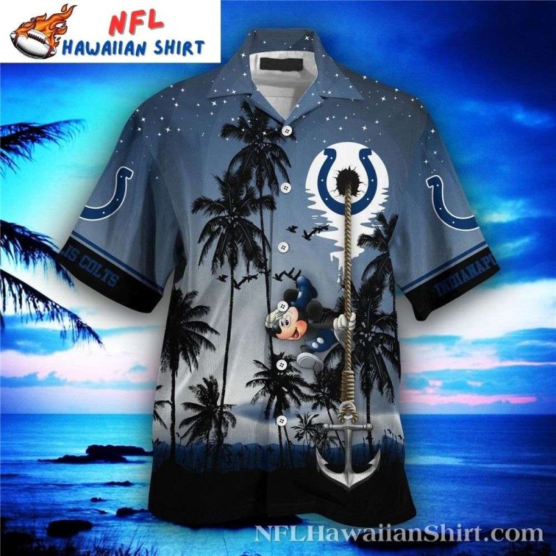 Cartoon Mouse Swinging – Midnight Palms Indianapolis Colts Mickey ...