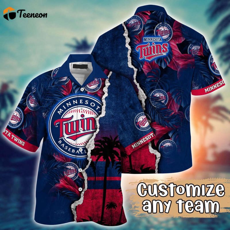 Customized MLB Minnesota Twins Hawaiian Shirt Champion Chic Couture For ...