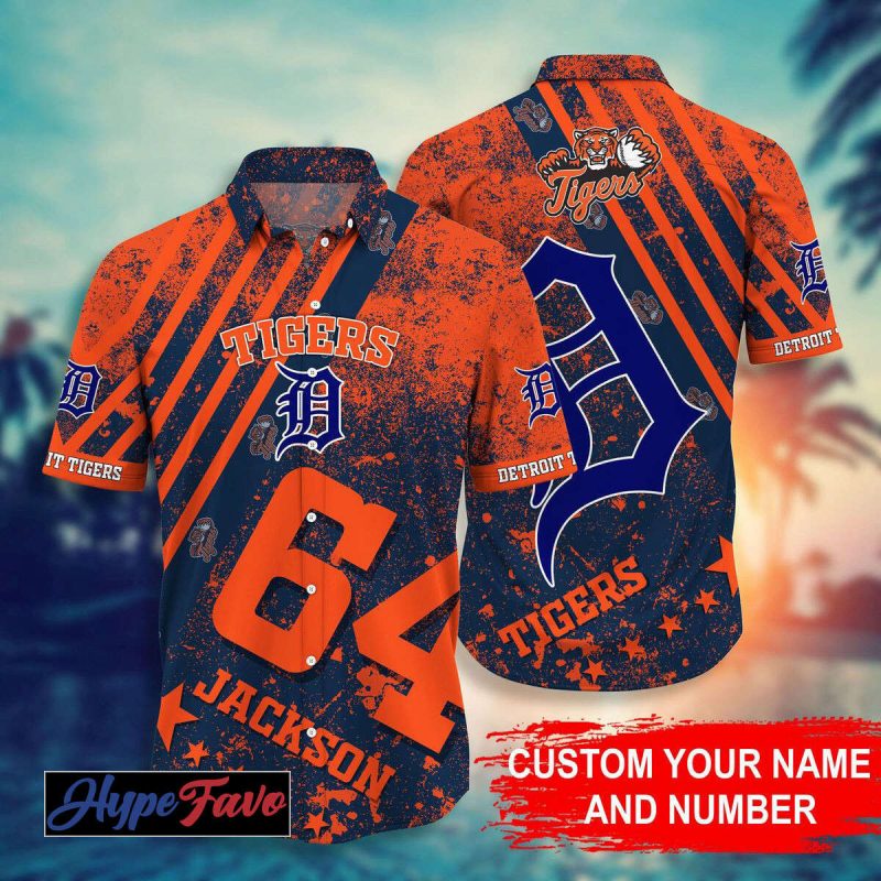 Detroit Tigers Mlb Personalized Hawaiian Shirt - Hot Sale 2026