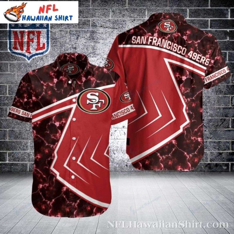 Electric Charge 49ers Aloha Shirt – Thunder Play Edition - Hot Sale 2025