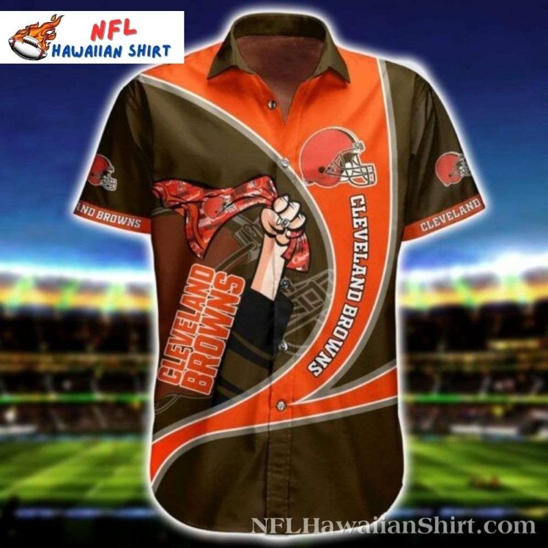 Field Day Fanfare – Cleveland Browns Animated Aloha Shirt - Hot Sale 2026