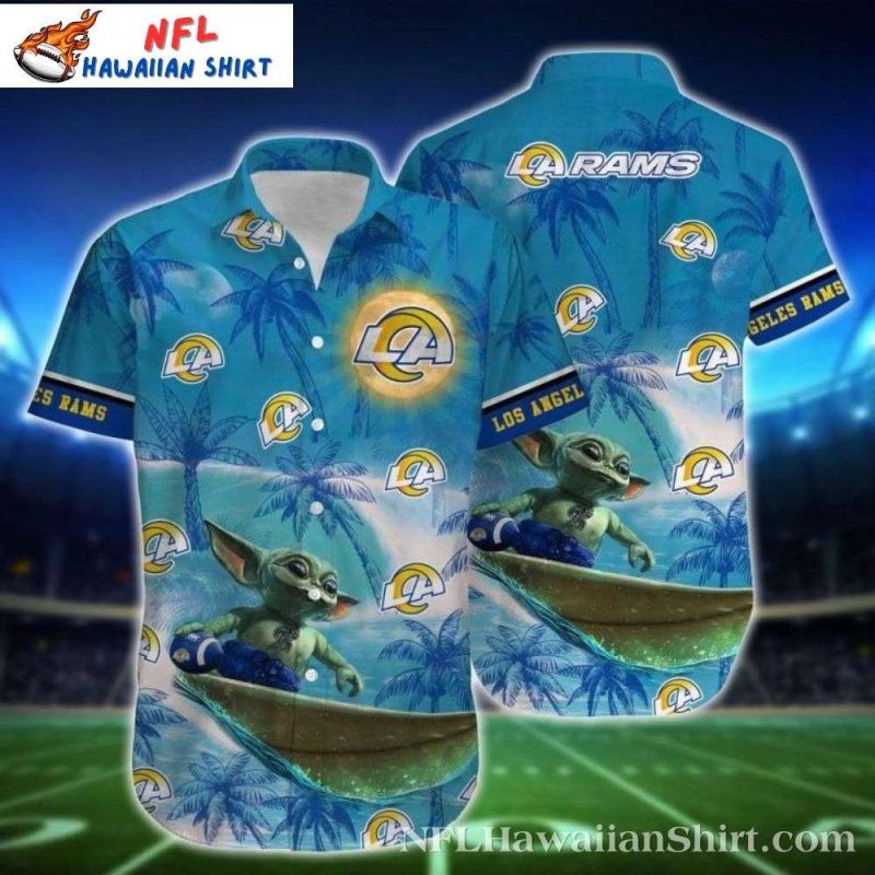 Hawaiian Shirt Los Angeles Rams – Baby Yoda’s Surfing Adventure - Hot ...