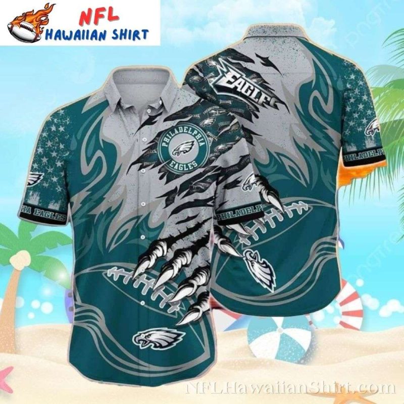 Majestic Eagle Flight Philadelphia Eagles Aloha Shirt - Hot Sale 2026
