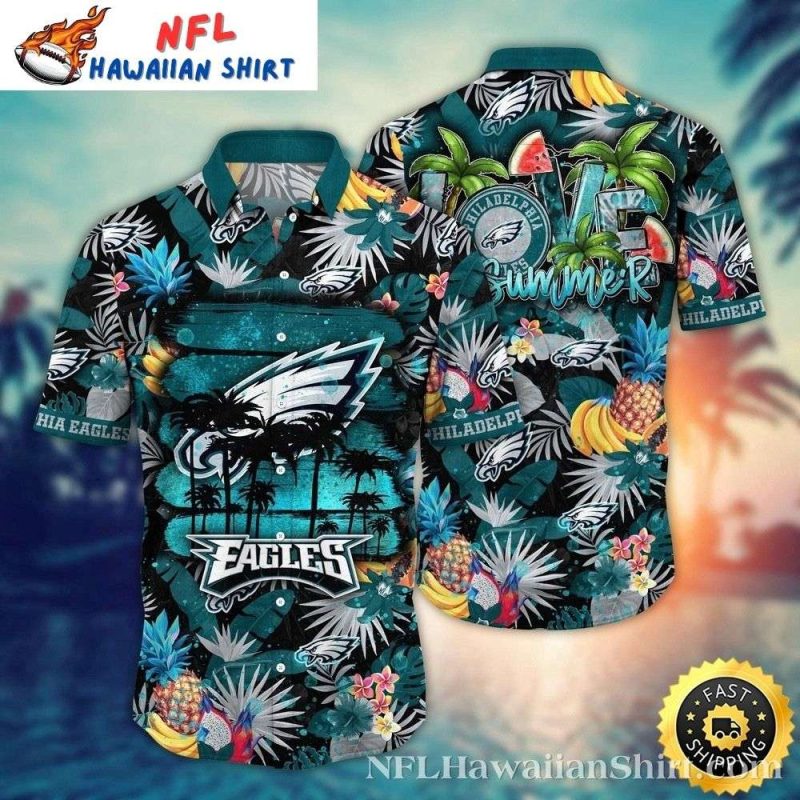 Philadelphia Eagles Pineapple Groove Hawaiian Shirt - Hot Sale 2026