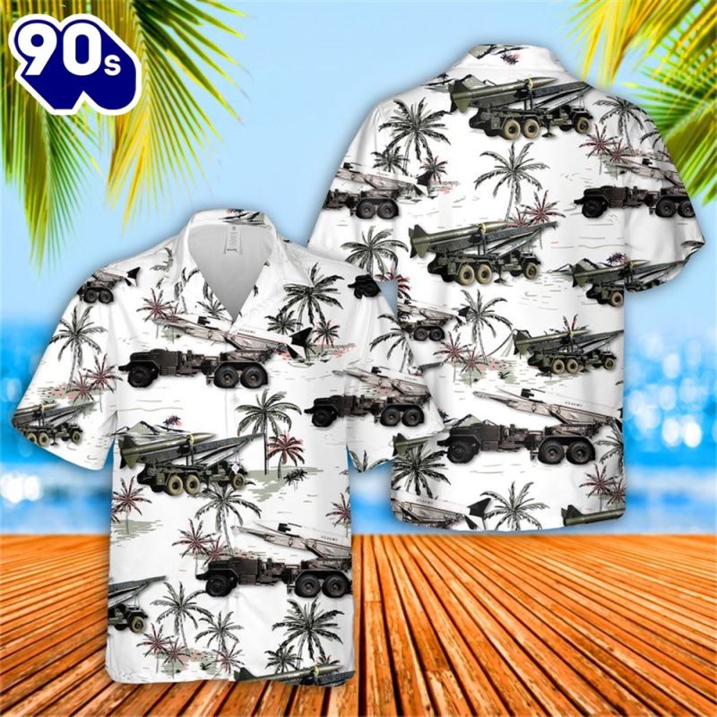 US Army Honest John Artillery Rocket Hawaiian Shirt - Hot Sale 2026