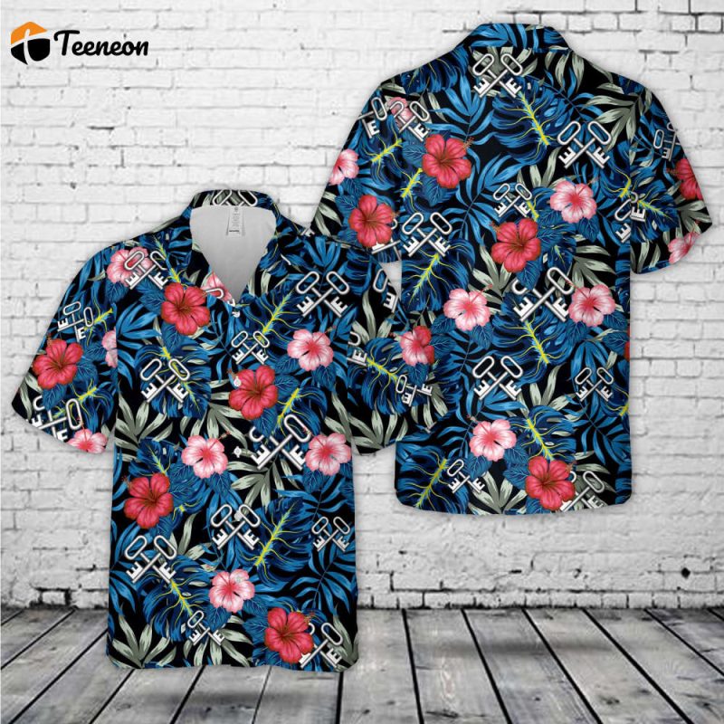 US Navy Logistics Specialist (LS) Rating Badge Hawaiian Shirt Gift for ...